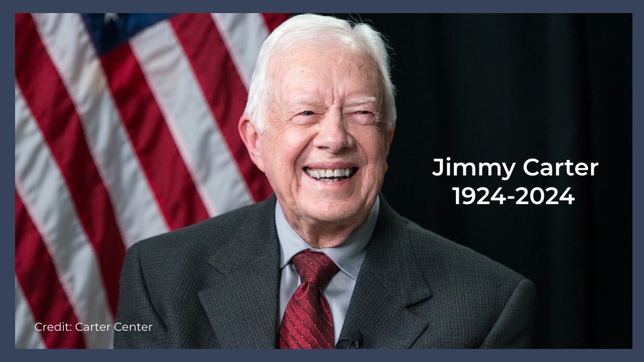 A President and a Humanitarian. Rest in Peace Jimmy Carter (1924-2024 ...